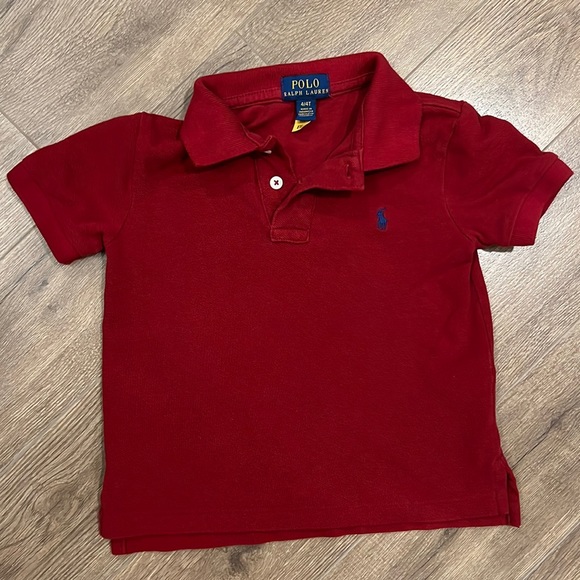 Ralph Lauren | Shirts & Tops | Polo Ralph Lauren 44t Red Polo Top ...